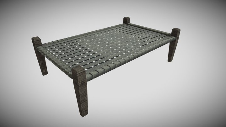 Charpai 3D models - Sketchfab