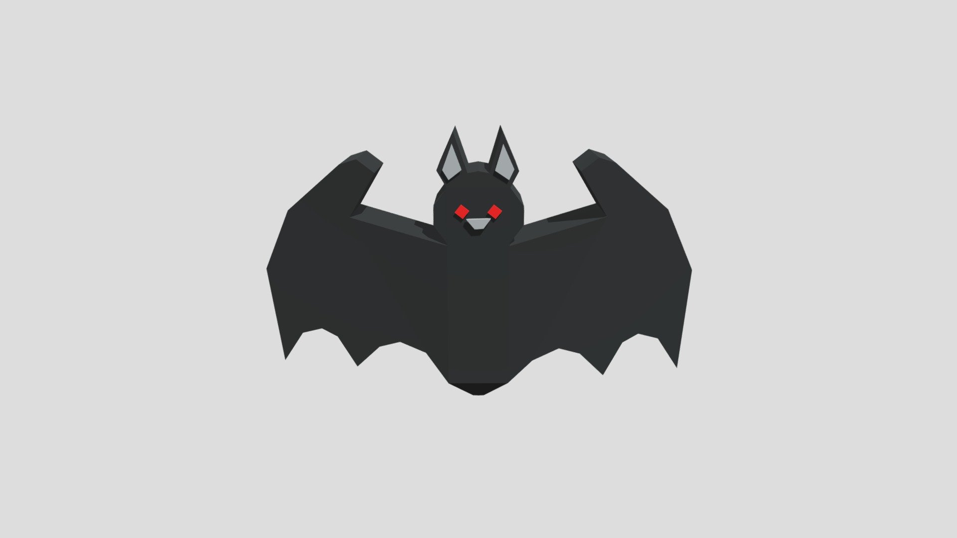 Bat - Download Free 3D model by PedroFlorencio (@pedrohfds) [1081c28 ...