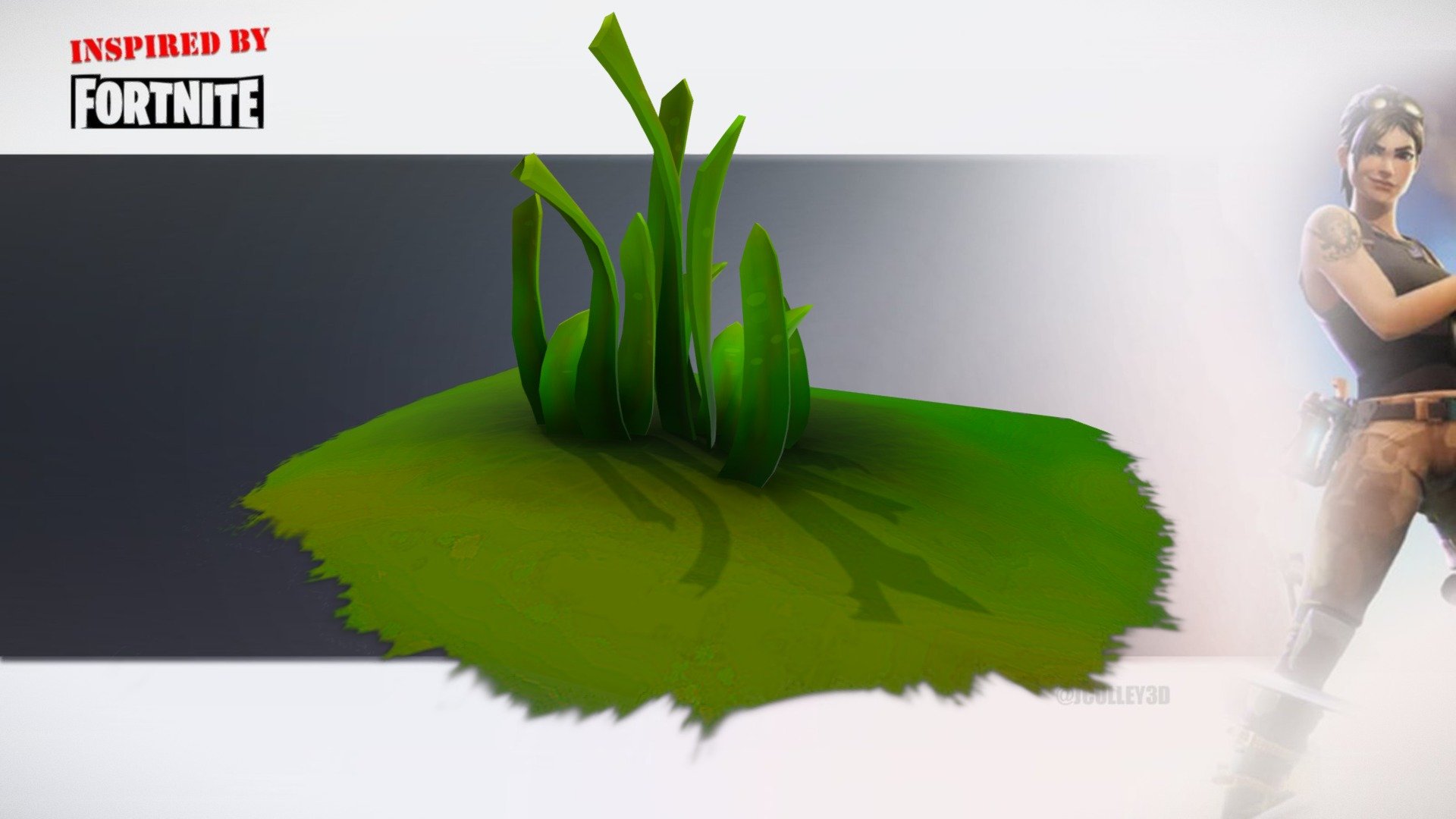 Fortnite Style Assets - Plant 1 - Buy Royalty Free 3D model by ...