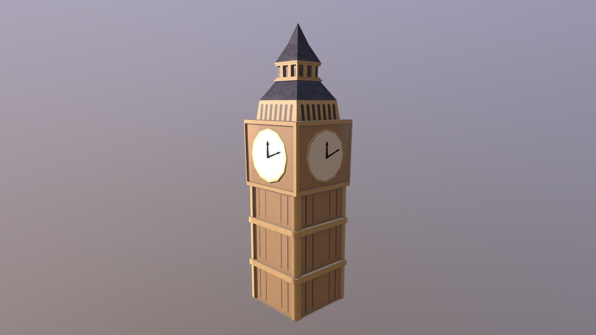 Big Ben - Download Free 3D model by artparasite [108214d] - Sketchfab