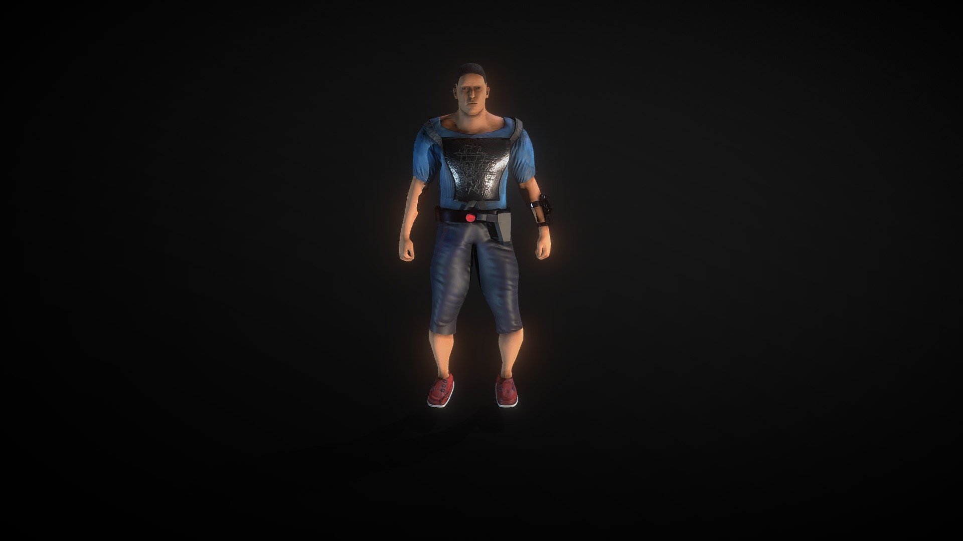 Warrior Idle - 3D model by Leon Knitrik (@lenya.chitrichok) [1082ec7 ...
