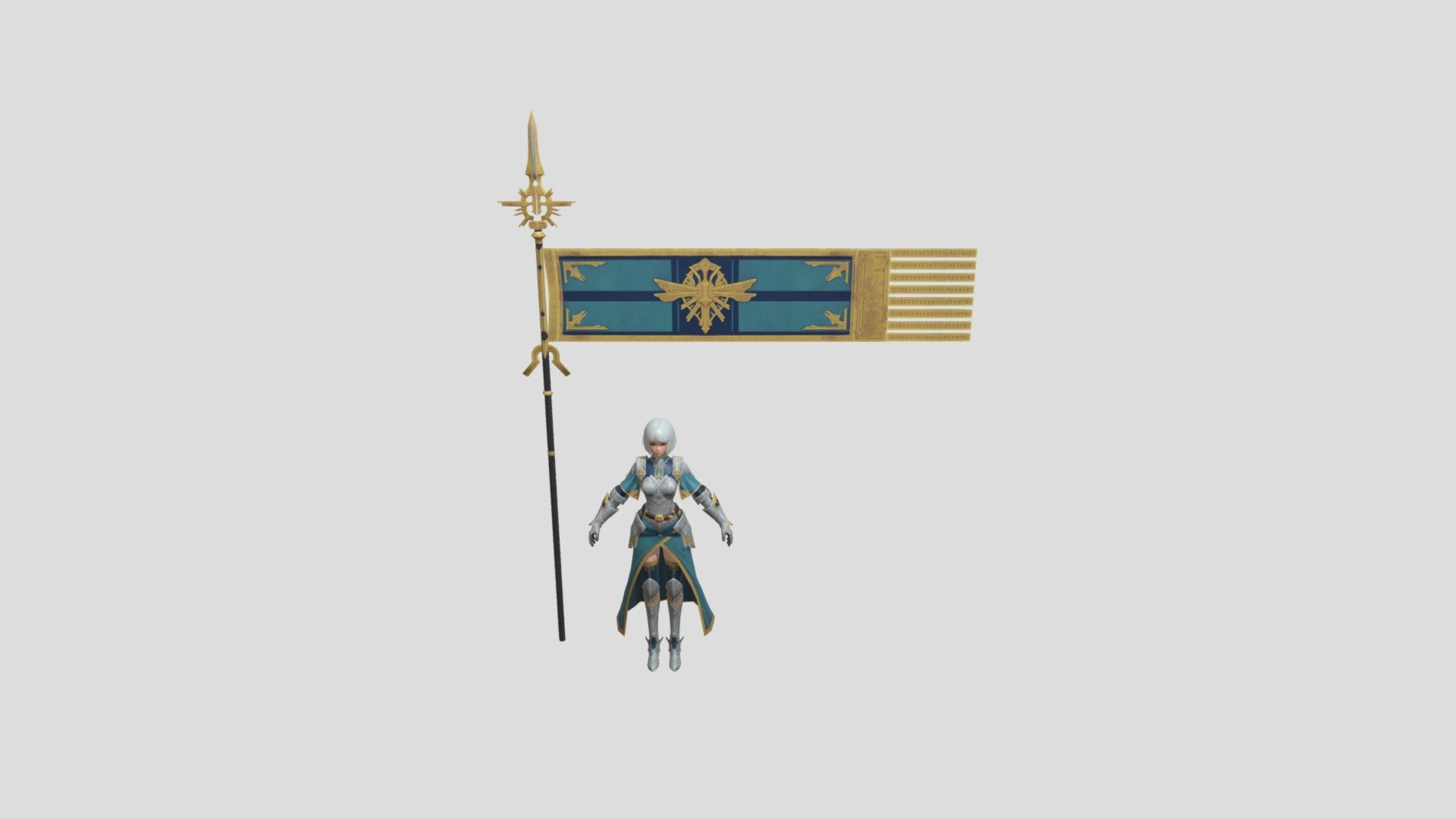 Jeanne D'arc - Download Free 3D model by Chechorams16 [108361b] - Sketchfab