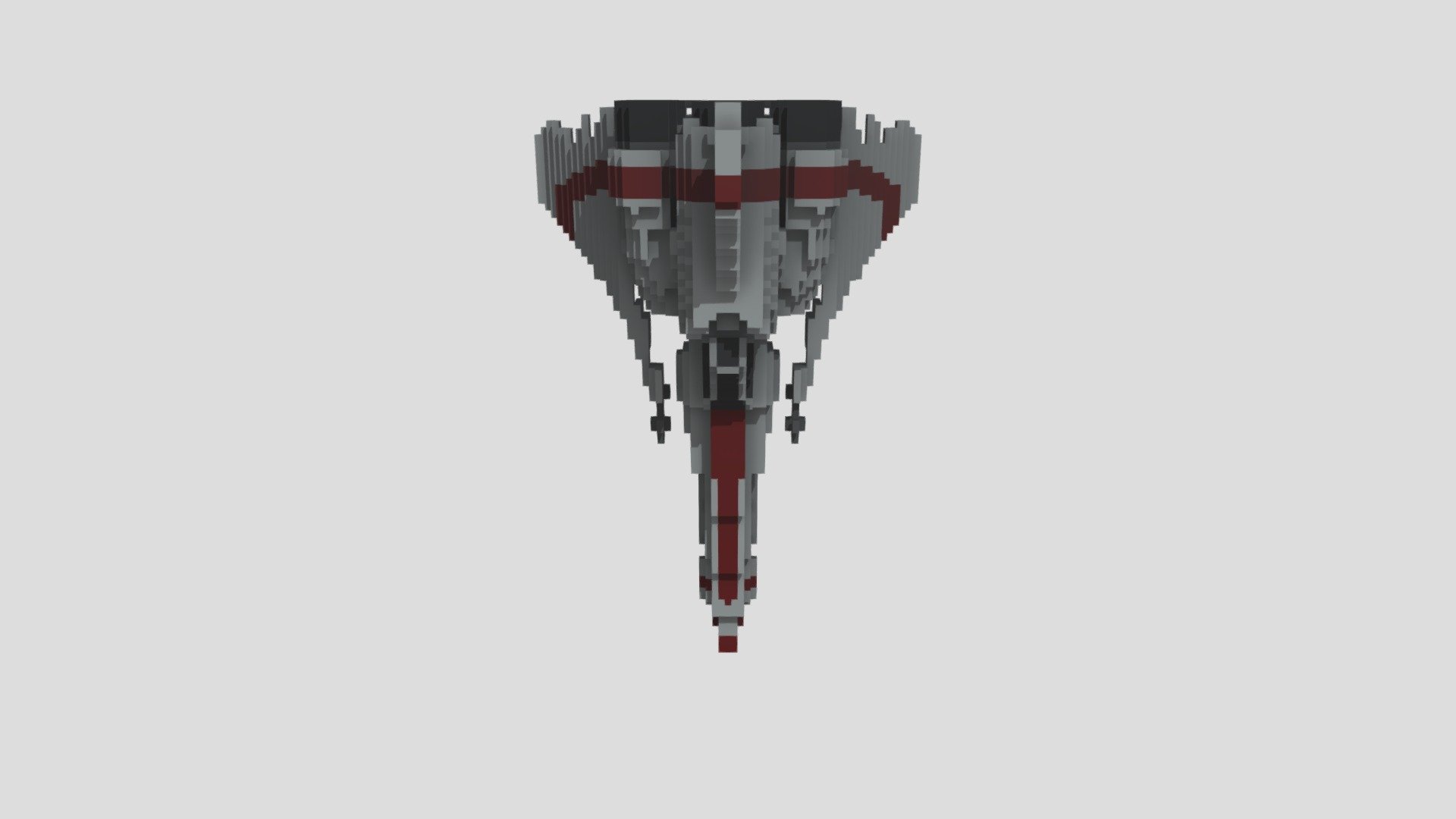 Viper Ii Voxel Baked In Lighting 3d Model By Grimeon 1084155 Sketchfab 