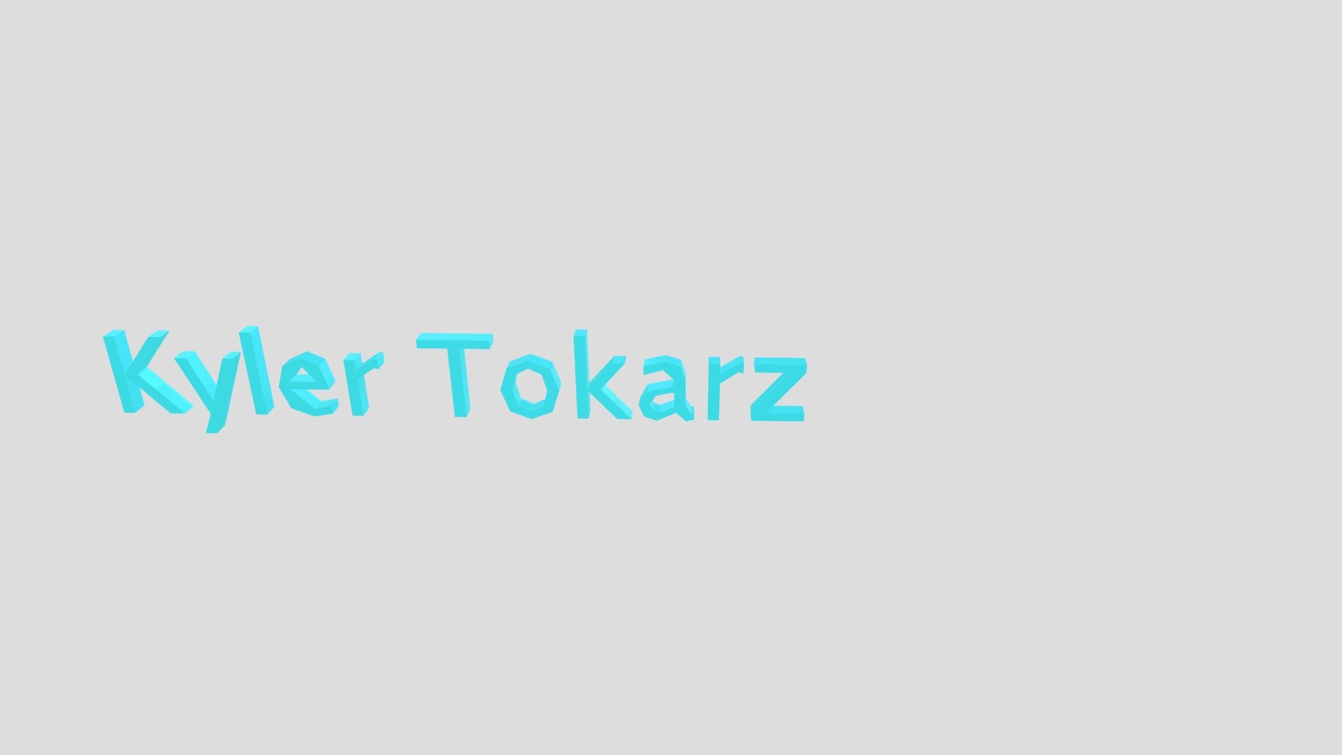 Tokarz Signature 002 - Download Free 3D model by ktokarz [108484a ...