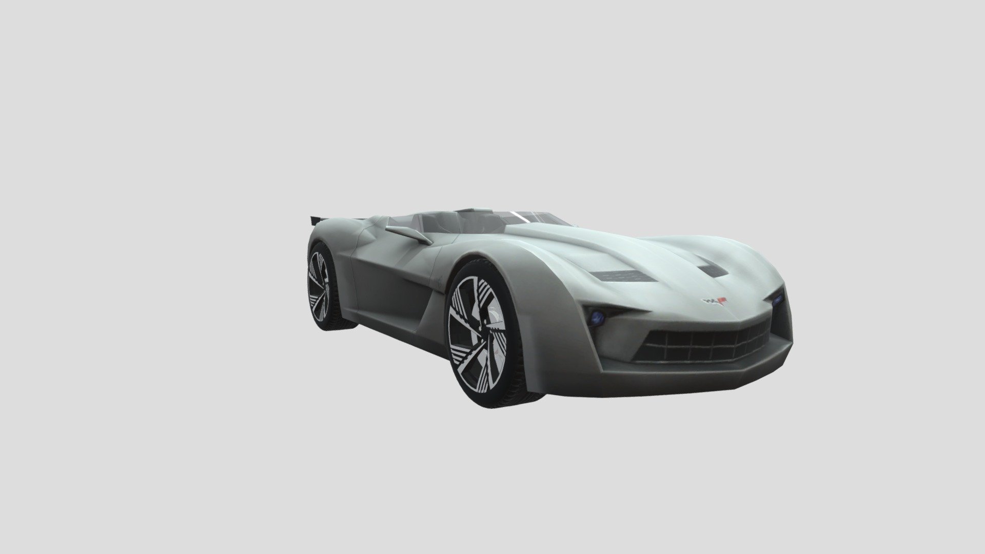 Chevrolet Corvette Stingray Speedster Concept - Download Free 3D model ...