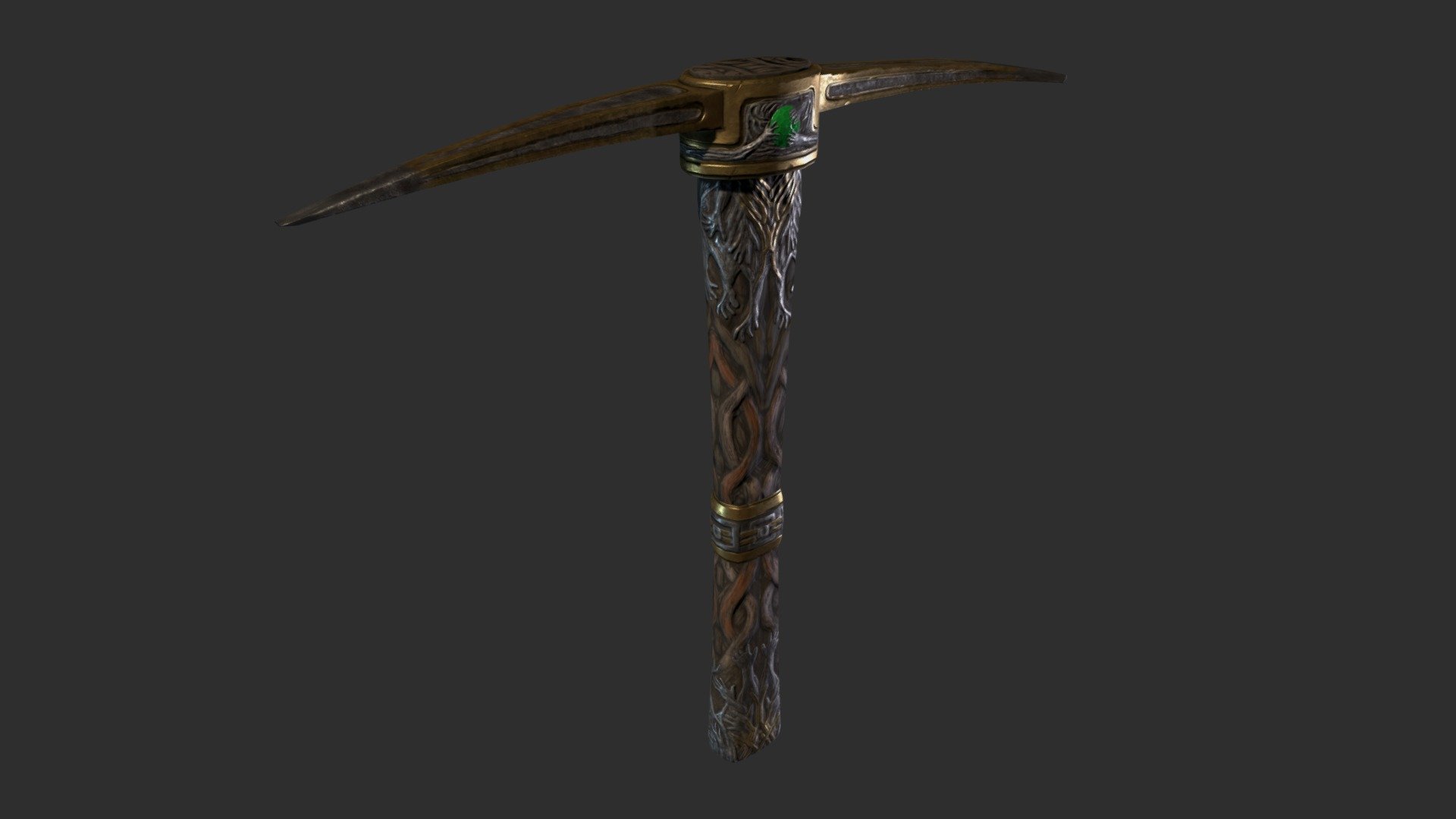 Soul Collector Pick Axe - 3D model by Brajkula (@brajkovic.94) [10898c4 ...