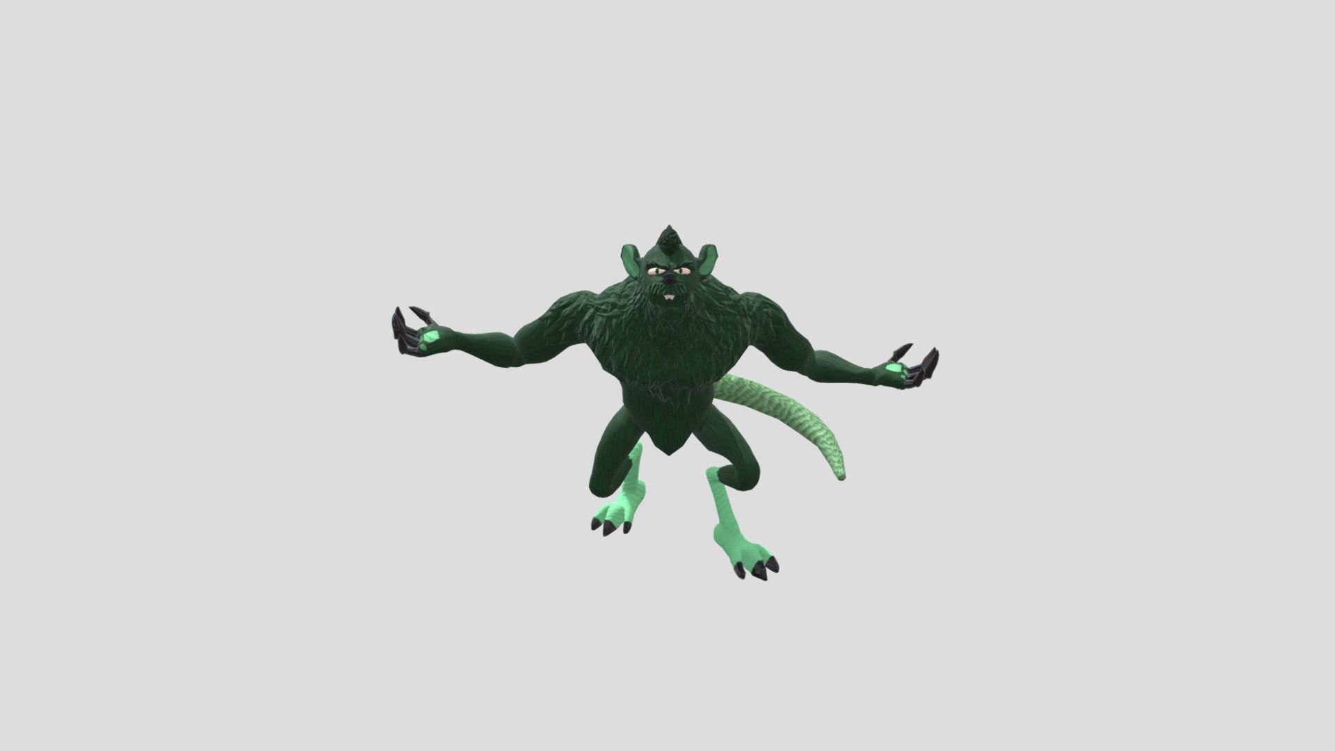 Rata Mutante - 3D model by MatyGomez10 [108ab6b] - Sketchfab