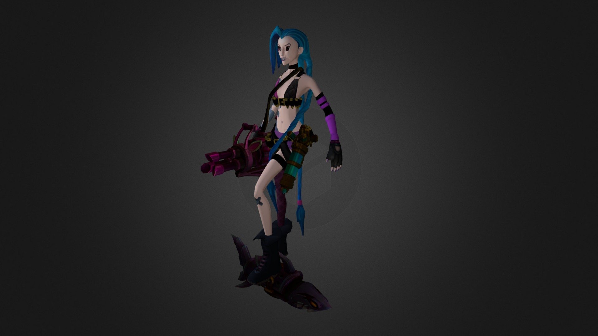 Jinx Riget - 3D model by carretero.pere [108bc66] - Sketchfab