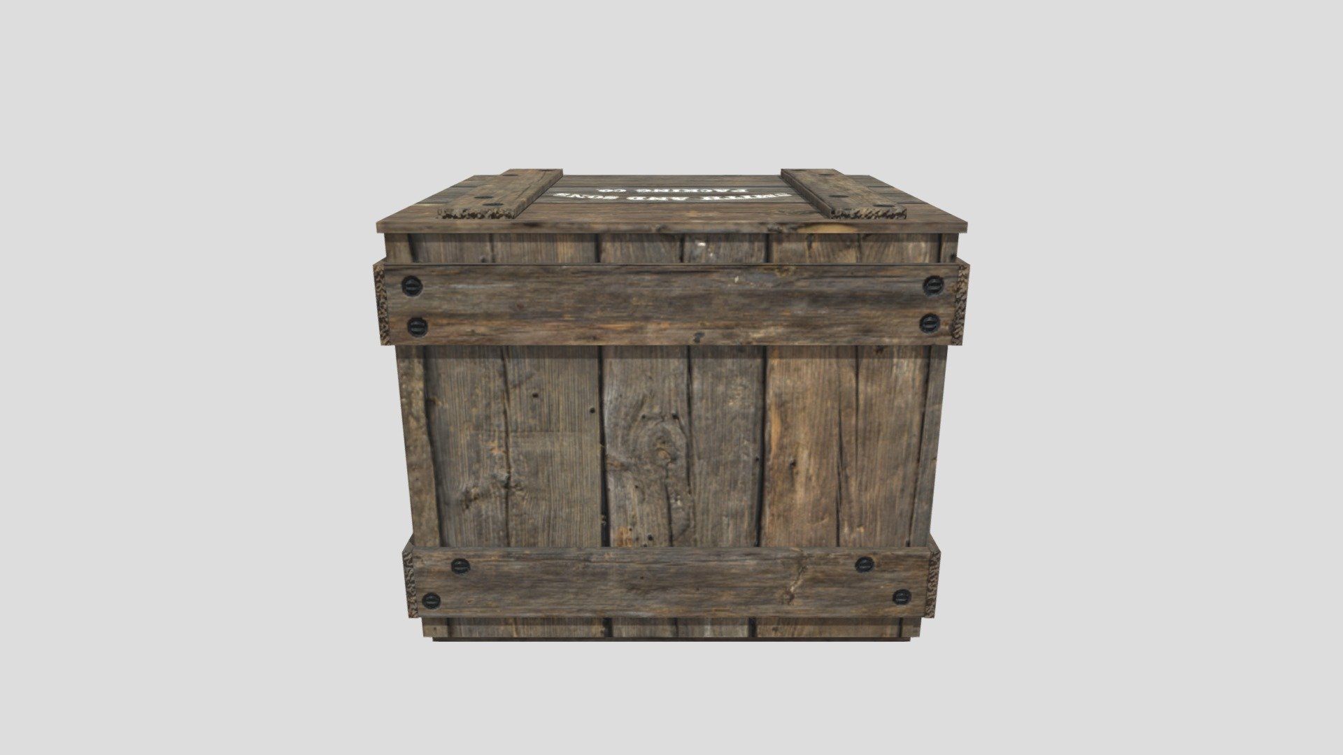 Wooden Crate - 3D model by clonaz [108bceb] - Sketchfab