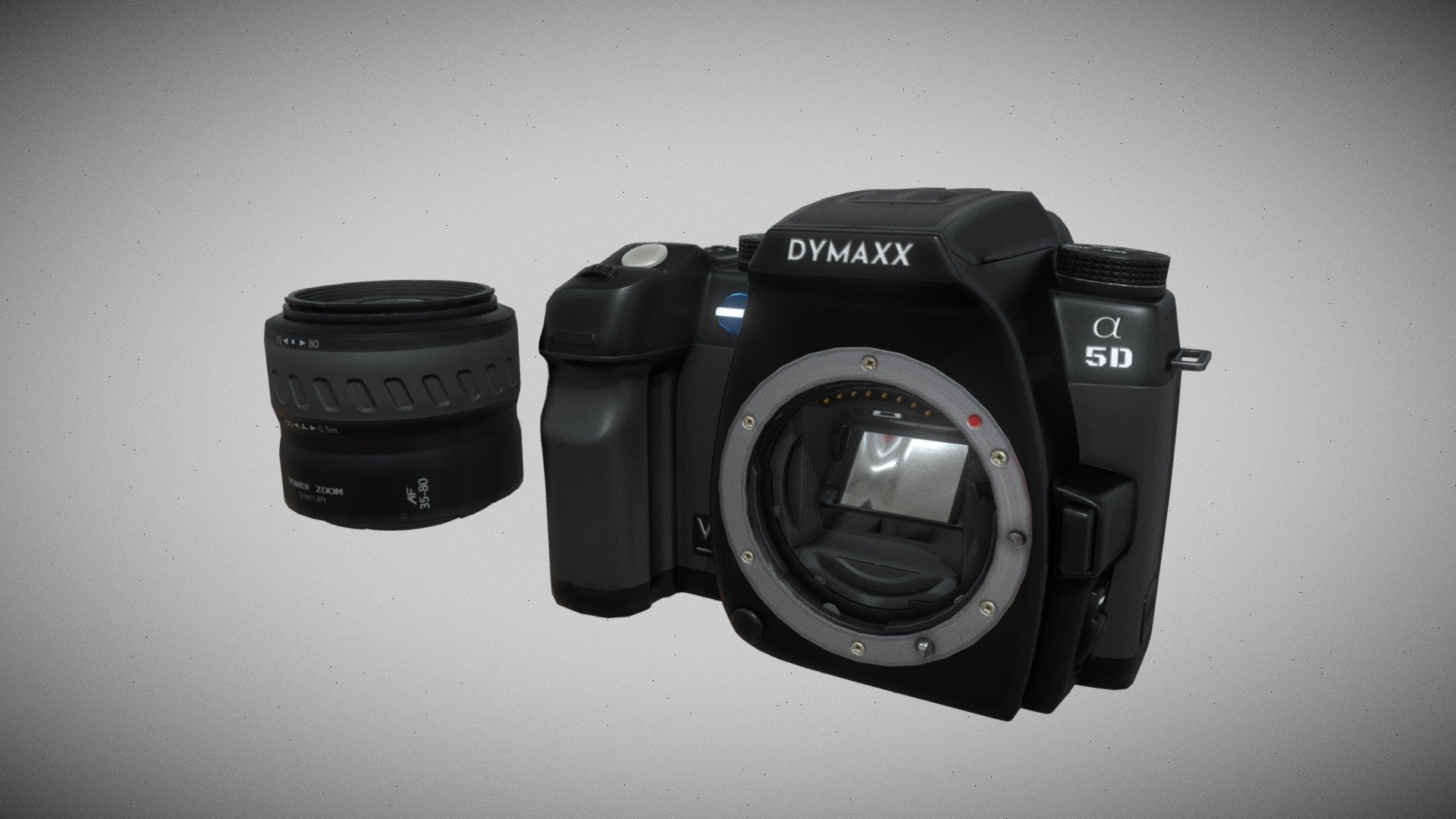 α style DSLR Camera - Download Free 3D model by tuma_youzyo/T_Y (@tumayouzi) [108bda3] - Sketchfab