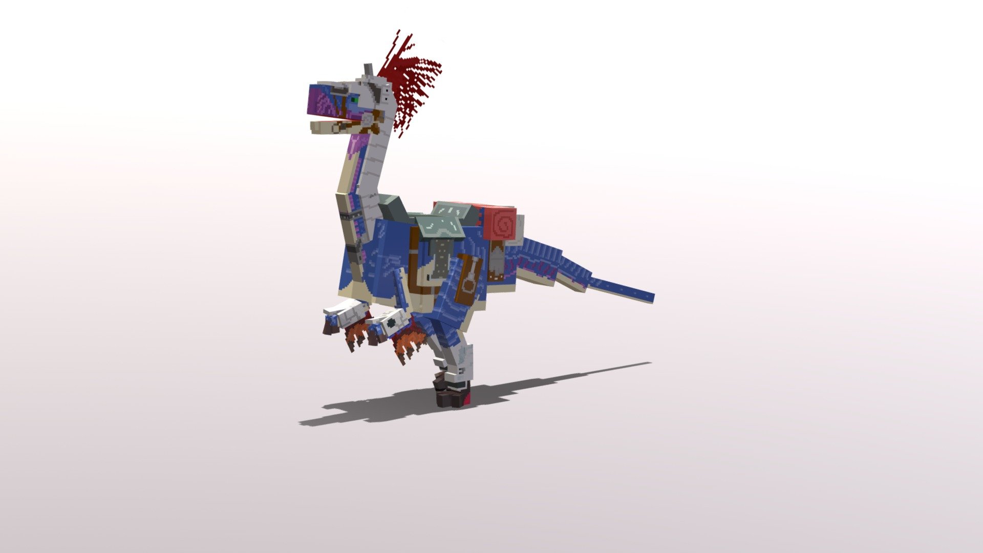 Gallimimus - 3D model by Luisttt [108cc55] - Sketchfab