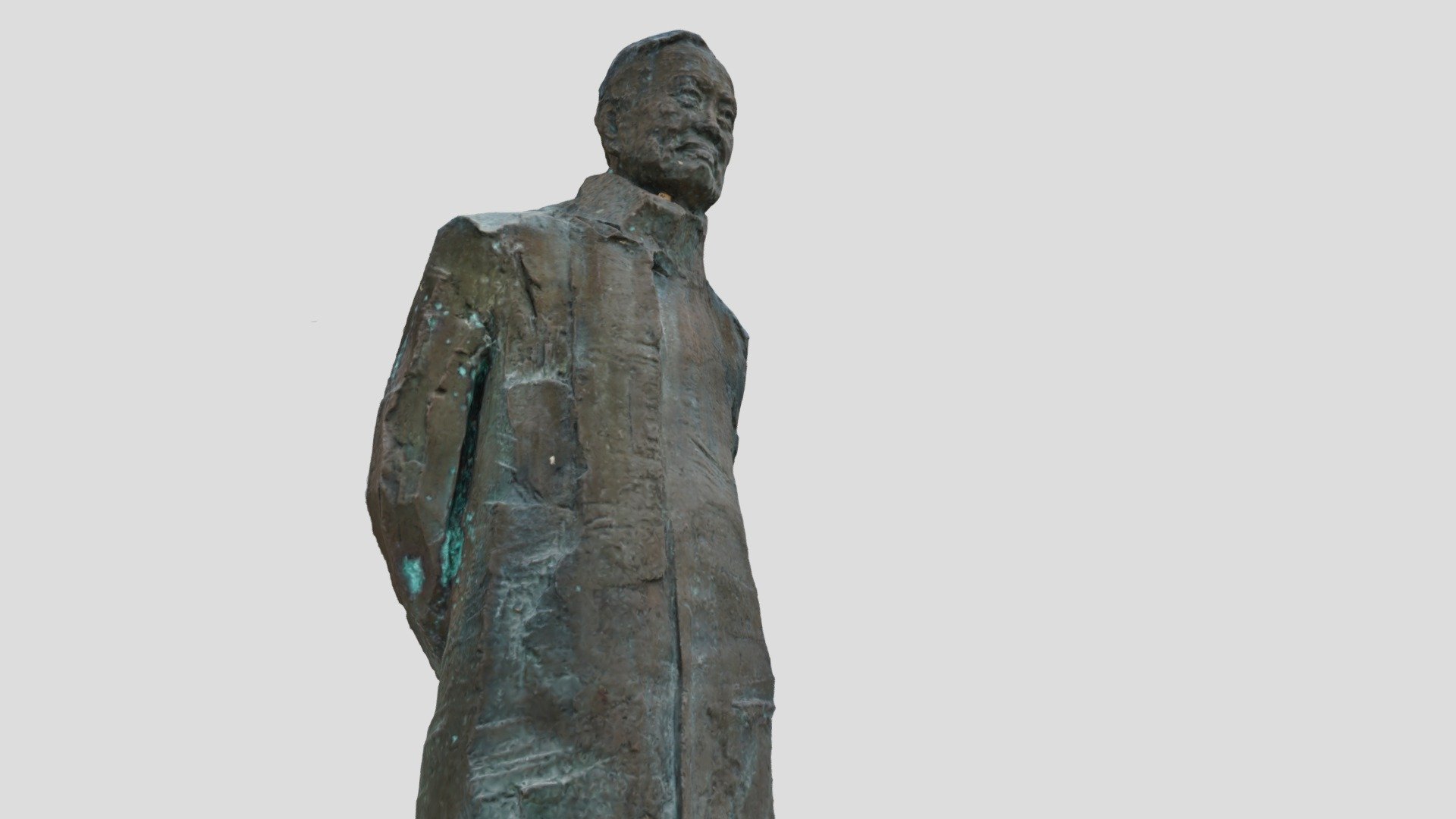 Statue of Prof. Yang, Chen-Ning 楊振寧 - Download Free 3D model by ...