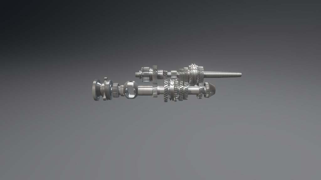 Quattro Transmission - 3D model by bobmotzah [108fffd] - Sketchfab