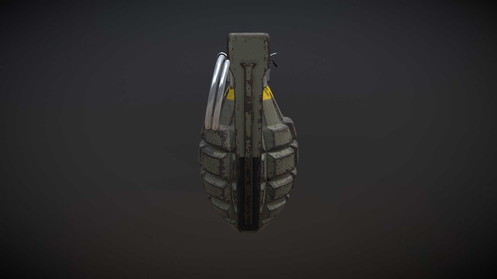 Grenade - 3D model by Major_Grn [109074c] - Sketchfab