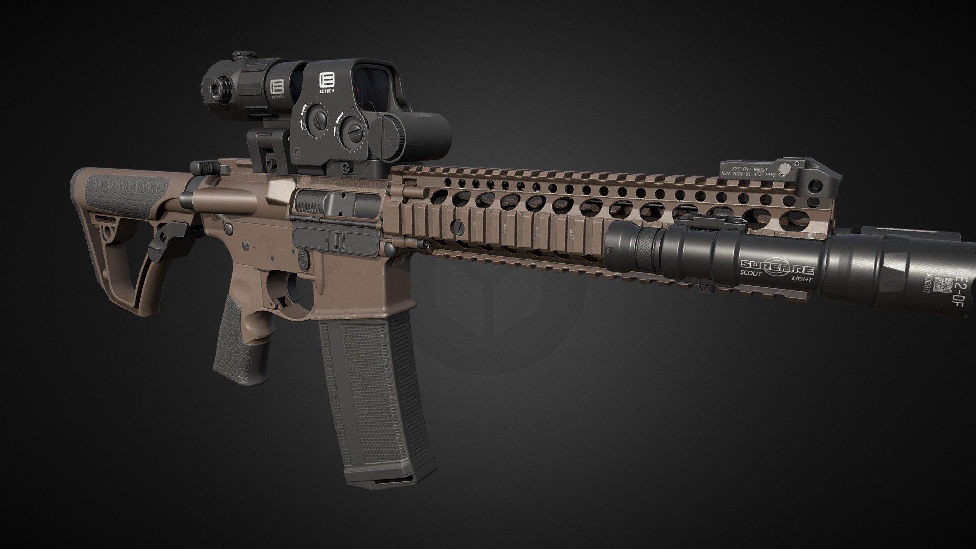 MK 18 - 3D model by aitheir56 [1091050] - Sketchfab