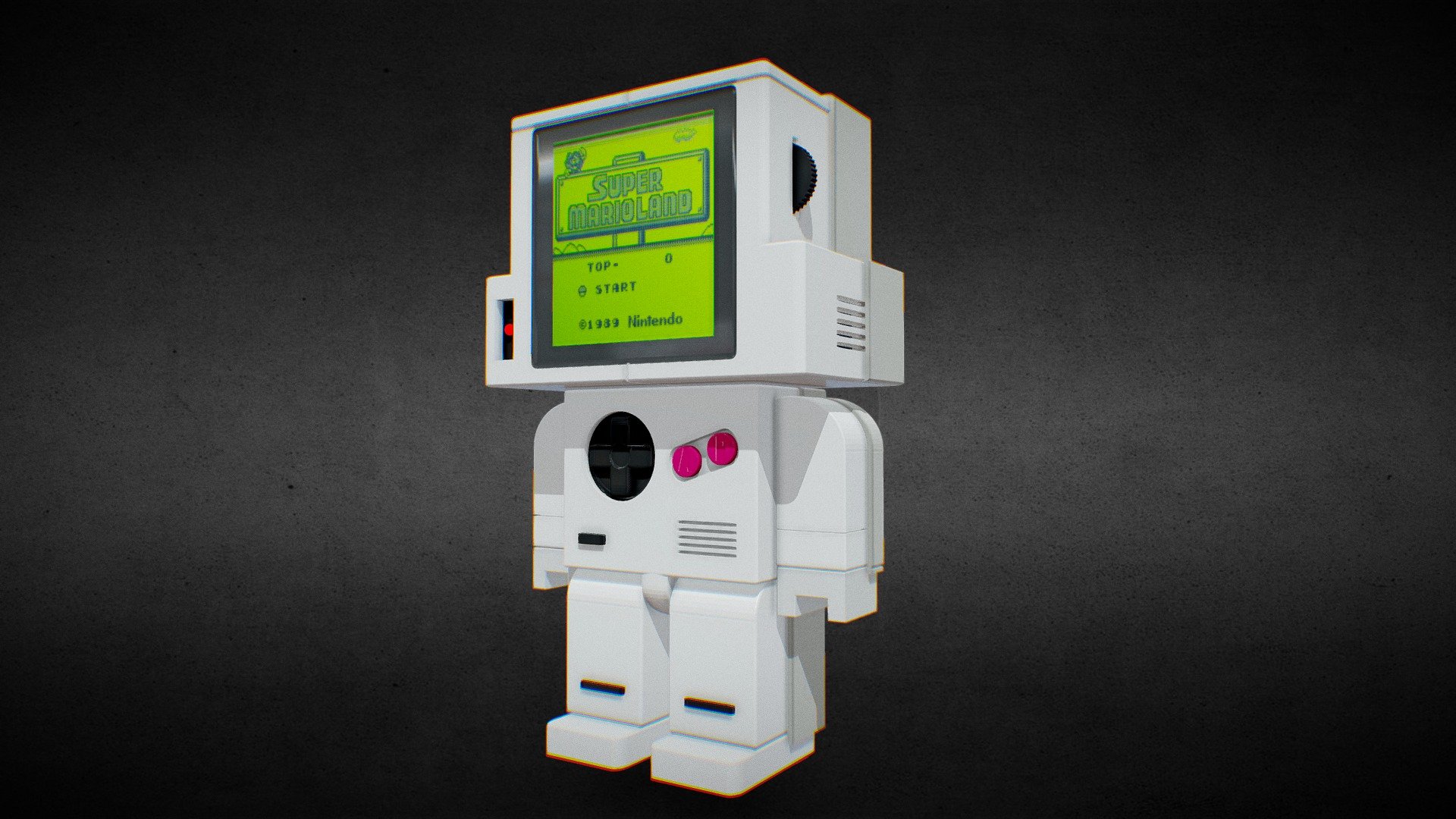 CubeBoy - Download Free 3D model by MightFineBros [109303e] - Sketchfab