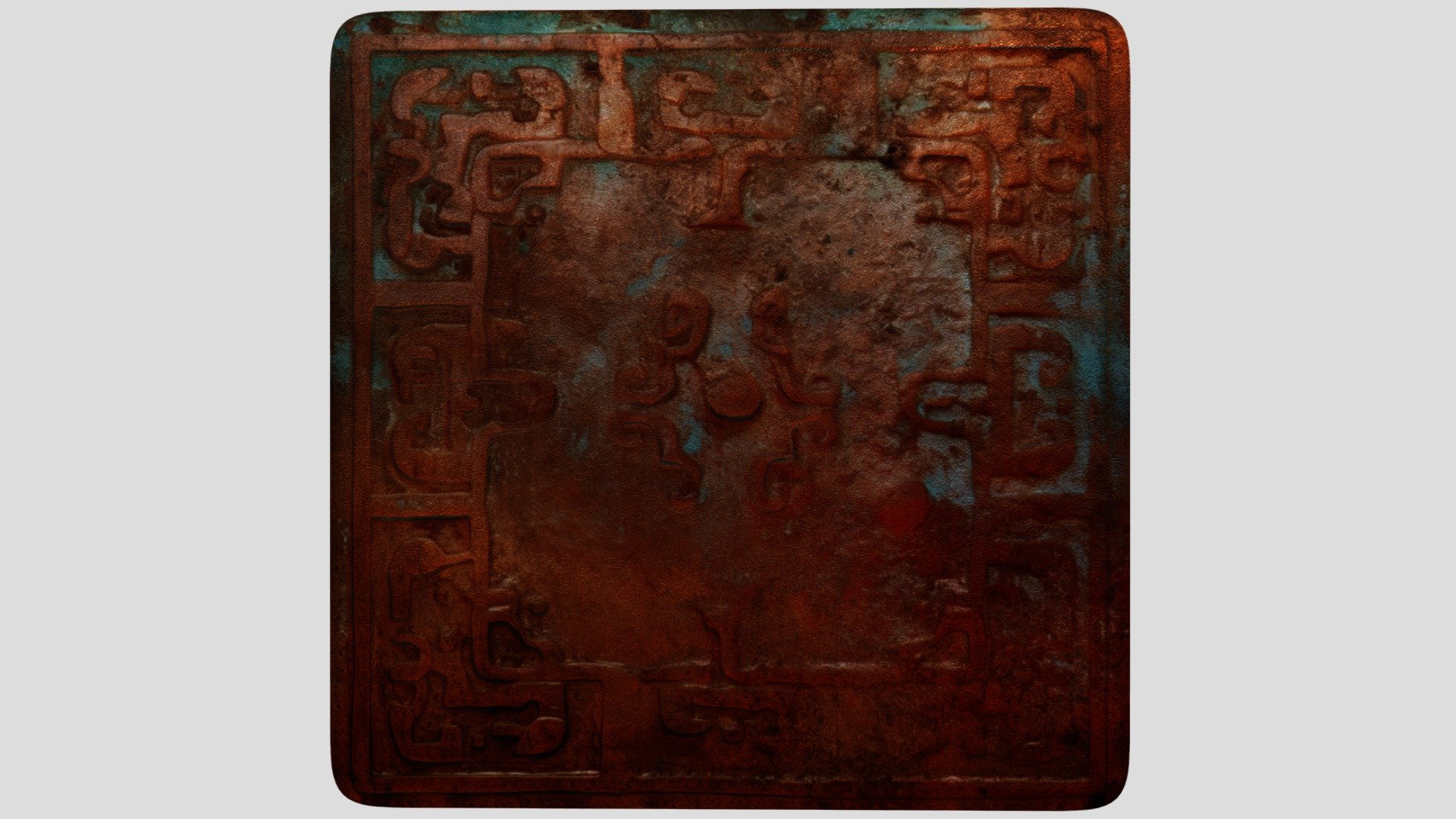 ANCIENT COPPER WALL PANEL - Download Free 3D model by RadioactiveAG ...