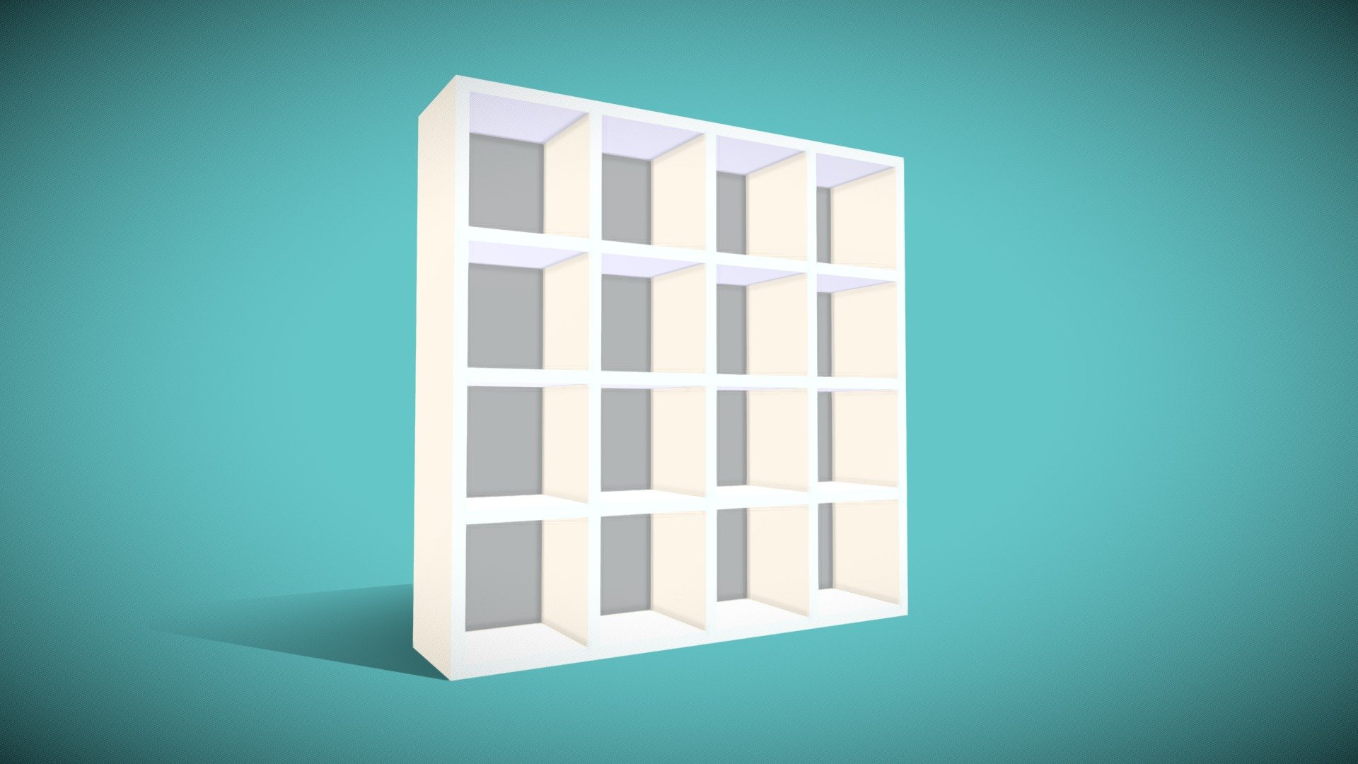LP Furniture - Cube Shelf Sq - Download Free 3D model by c0ntra5t ...