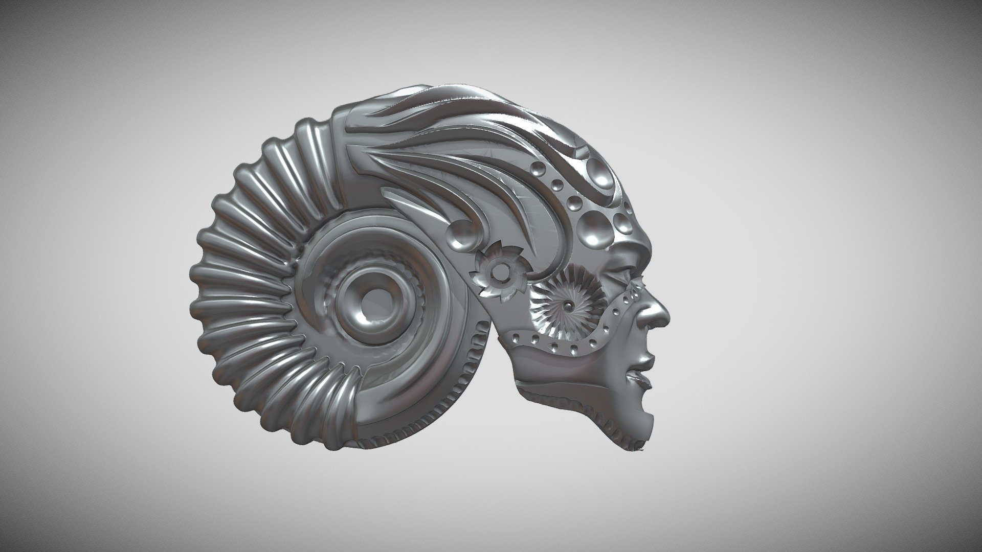 abstract head for casting - Buy Royalty Free 3D model by spartankaKst ...