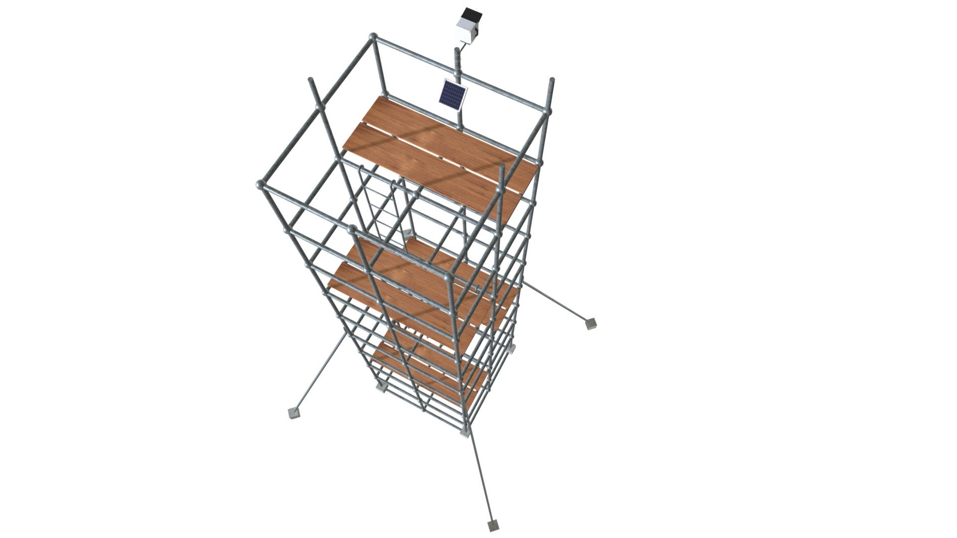 TimeLapse Camera with 10 Meter Scaffolding - 3D model by TimeLapseME ...