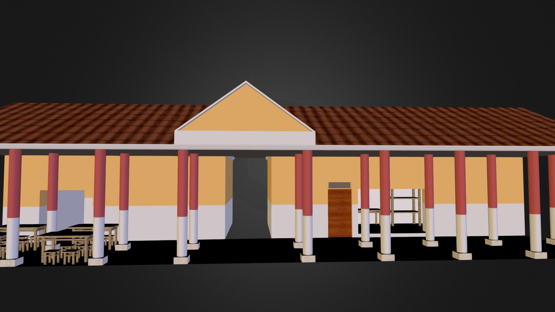 Portico Sur sIII Complutum - 3D model by mundus4D [109736a] - Sketchfab