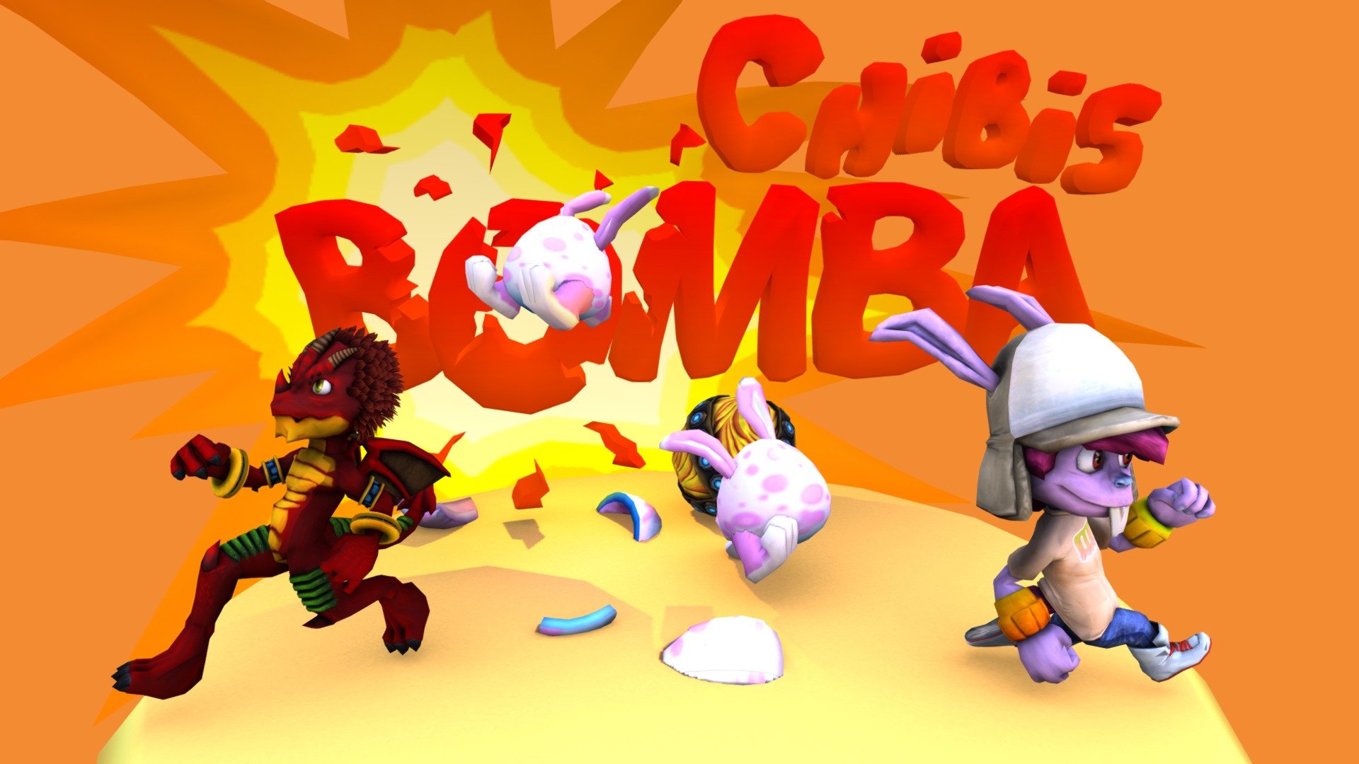 Chibis Bomba - Scene 1 - 3D model by Djingarey Art (@DjingareyArt ...