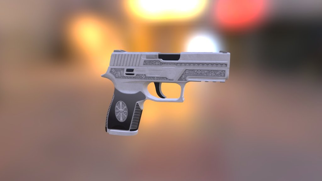 P250 | Cartel [Perfect World Edition] - Download Free 3D model by ...