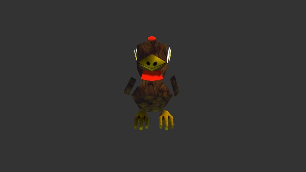 Extremely Low Poly chicken - 3D model by Freezer120 (@freemanhyzer ...