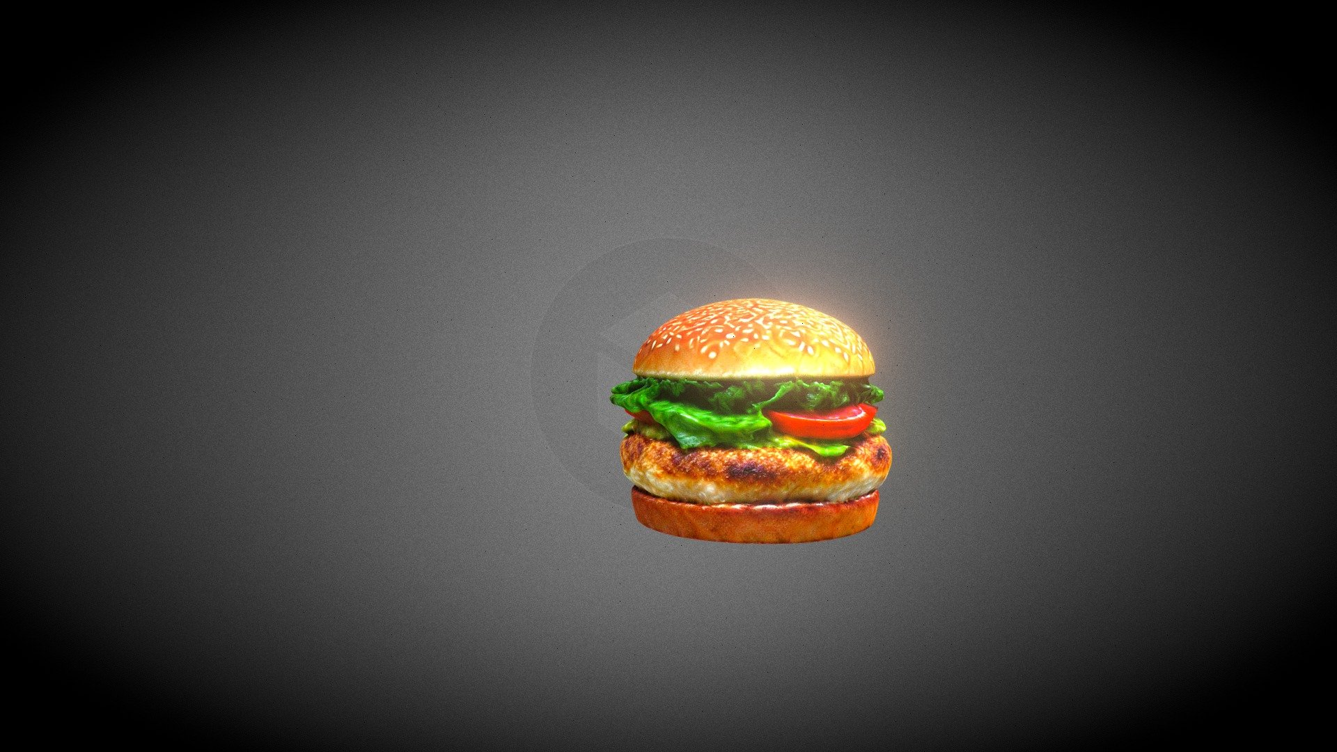 burger - Download Free 3D model by Myrtille (@myrt1lle) [1098832 ...