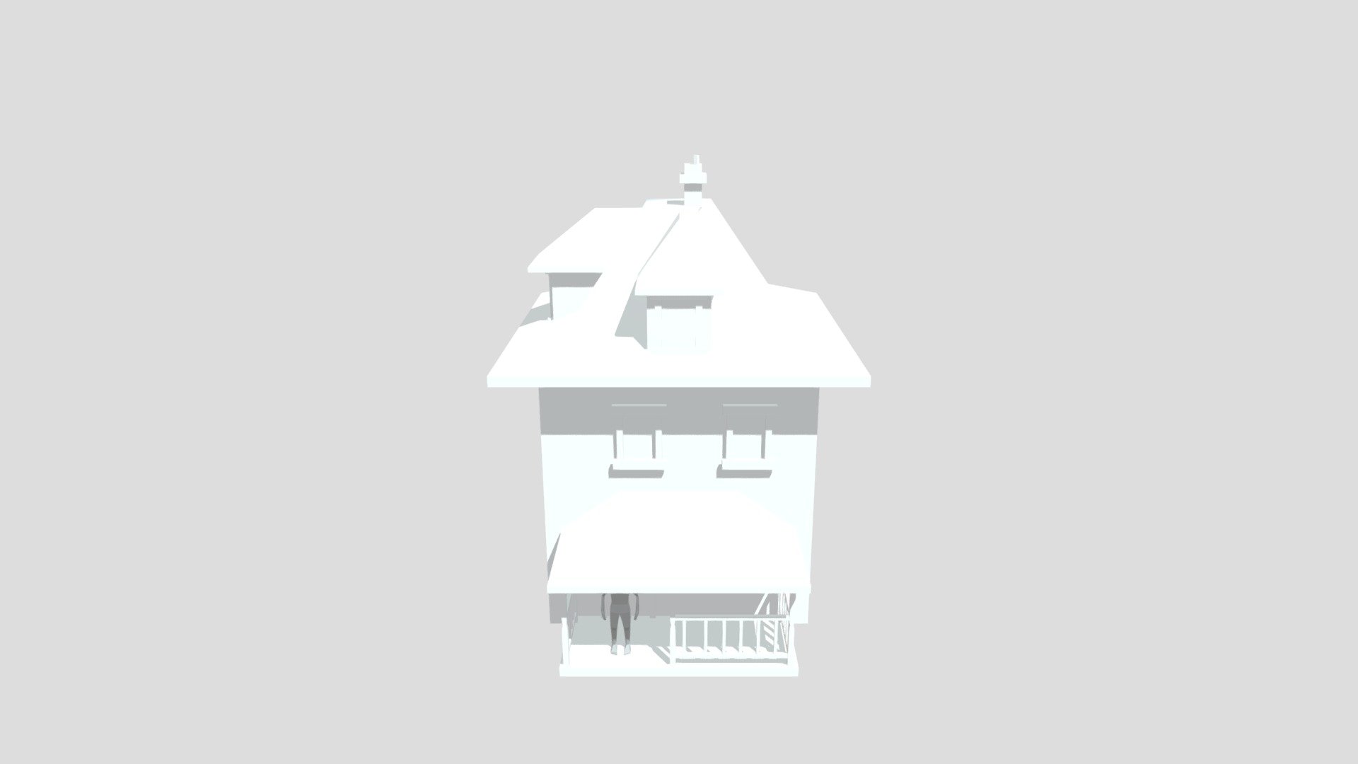 1IGP20_ Dvořáček_ Jakub_ House Model - 3D model by Jakub_Dvoracek ...