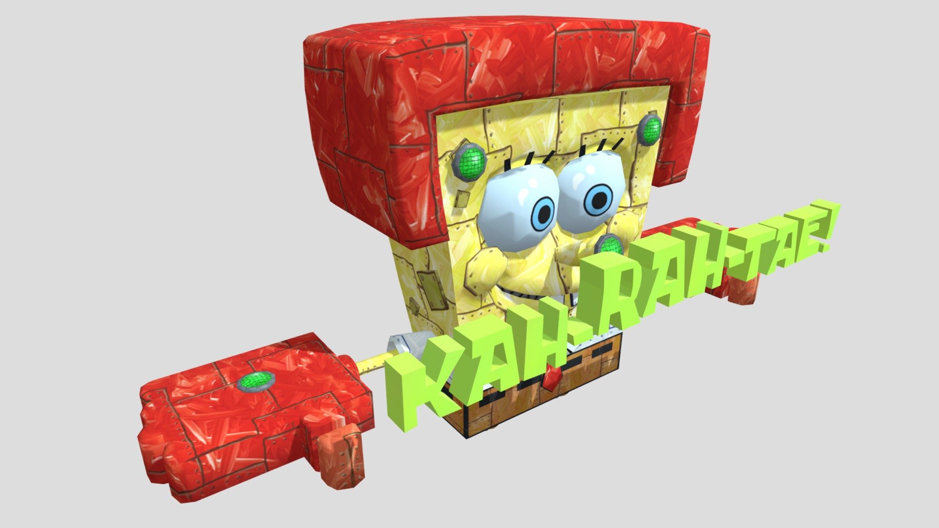 Sbfbb-SpongeBot Steelpants - 3D model by SMF Features Developed From ...