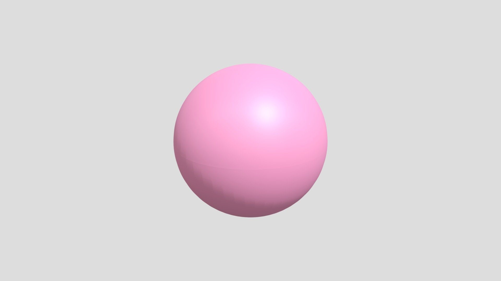Pink Ball - Download Free 3D model by jakobc1999 [109da99] - Sketchfab
