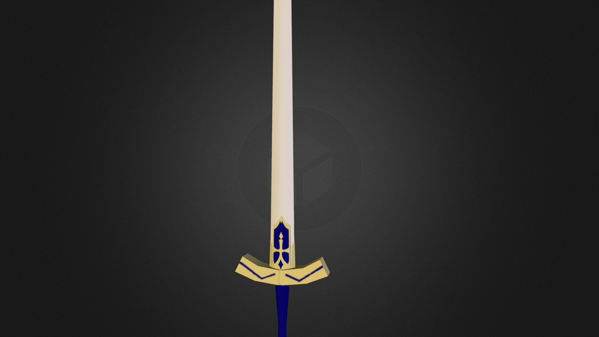 Excalibur - 3D model by 1025448107 (@baccano) [109f482] - Sketchfab
