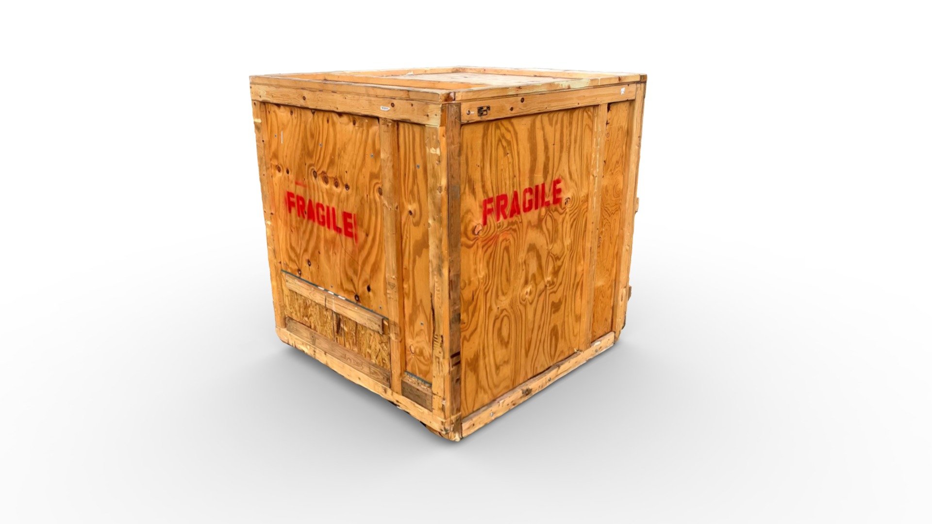 Fragile Crate - Download Free 3D model by EveryPoint [10a03b2] - Sketchfab