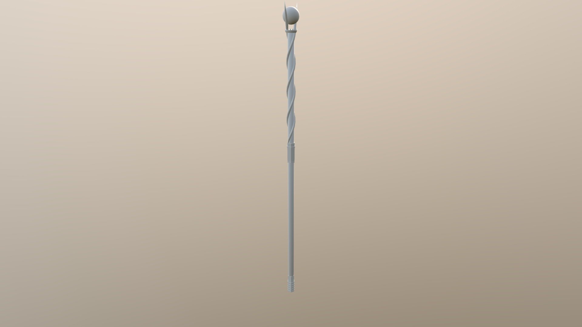 Staff - 3D model by riptaid [10a0777] - Sketchfab