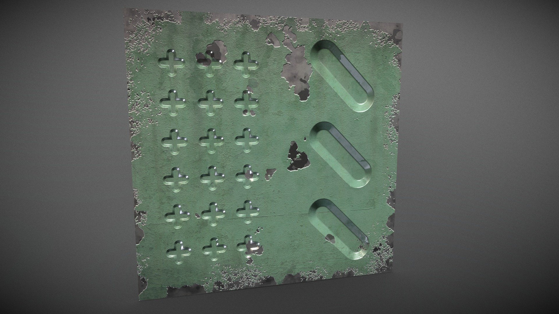 PBR Workflow Example 2 - 3D model by eudy [10a09e0] - Sketchfab