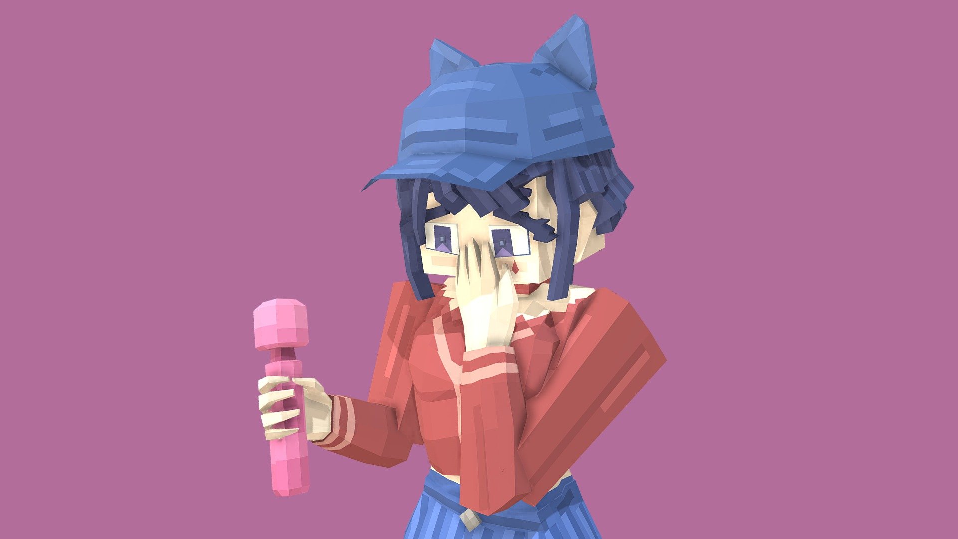 Cappie | Cool Mita | MiSide | Minecraft - 3D model by Zonovv [10a328d ...