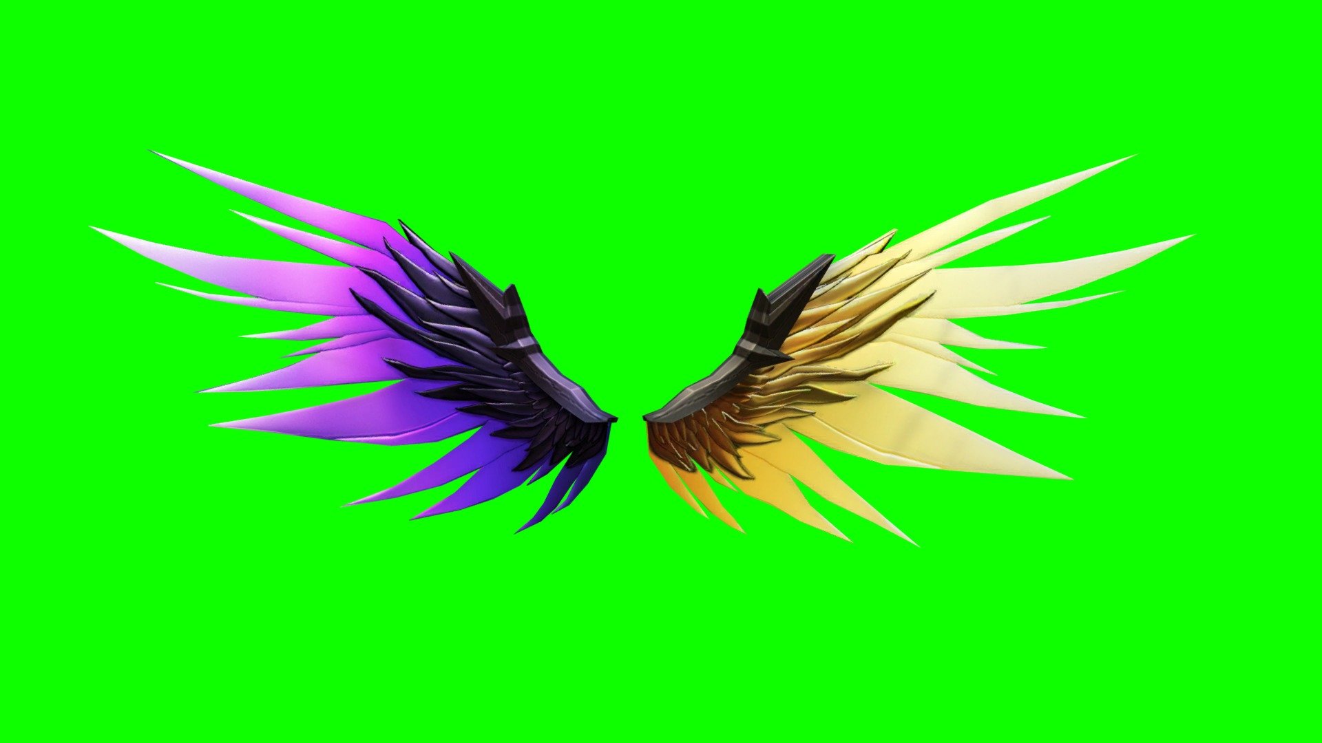 alas del emote del traje legendario de free fire - 3D model by SAMURAI ...