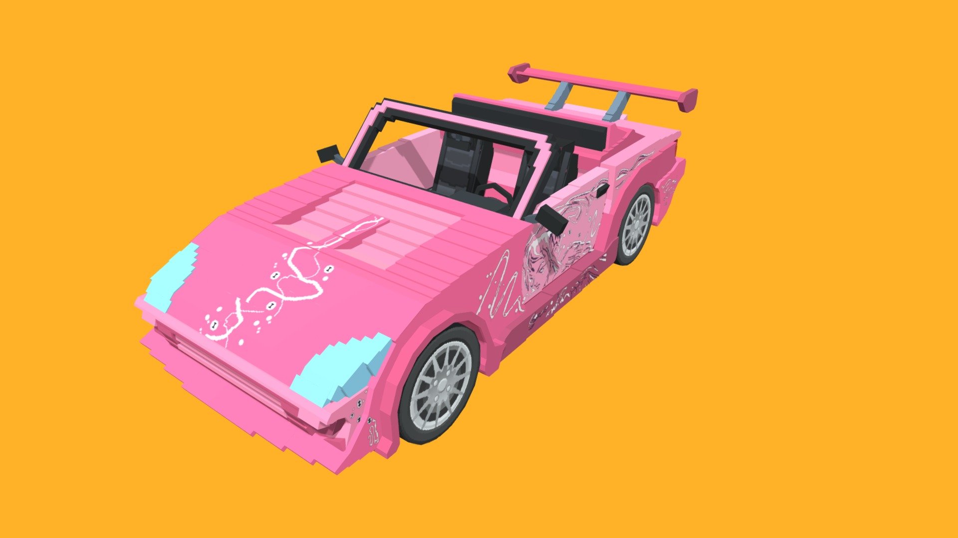 PixelMine | Honda S2000 Suki - 3D model by PixelMine [10a3e05] - Sketchfab
