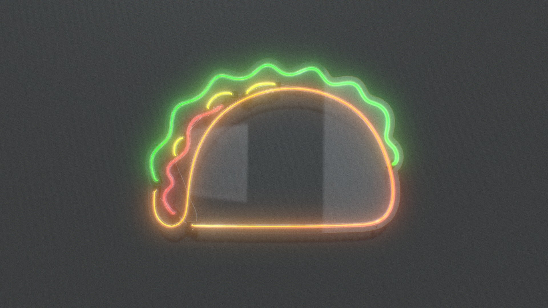 Taco - Neon Sign - 3D model by NEONPLEX [10a3f8c] - Sketchfab