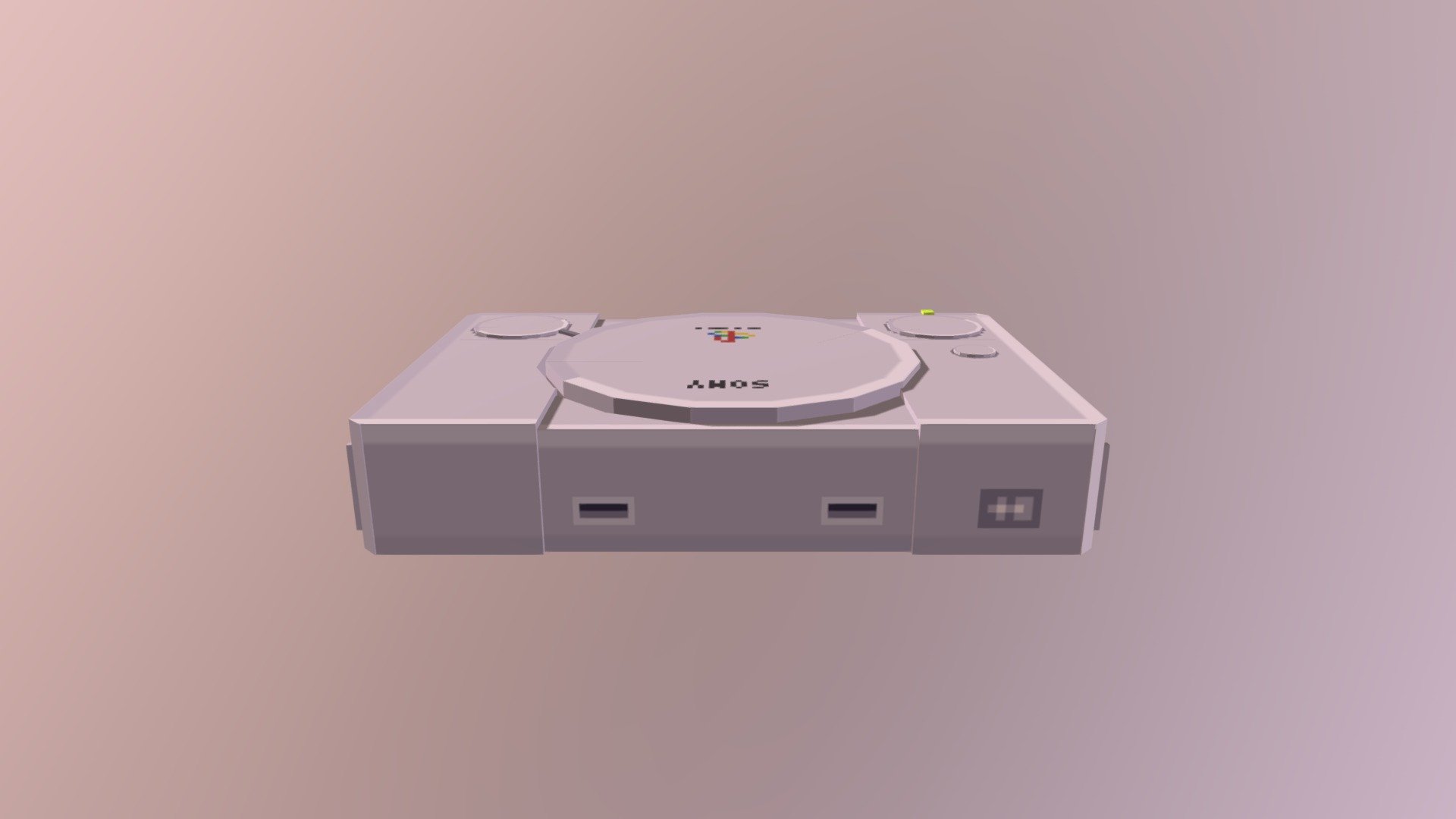 Playstation 1 - 3D model by NicCrimson [10a43dc] - Sketchfab