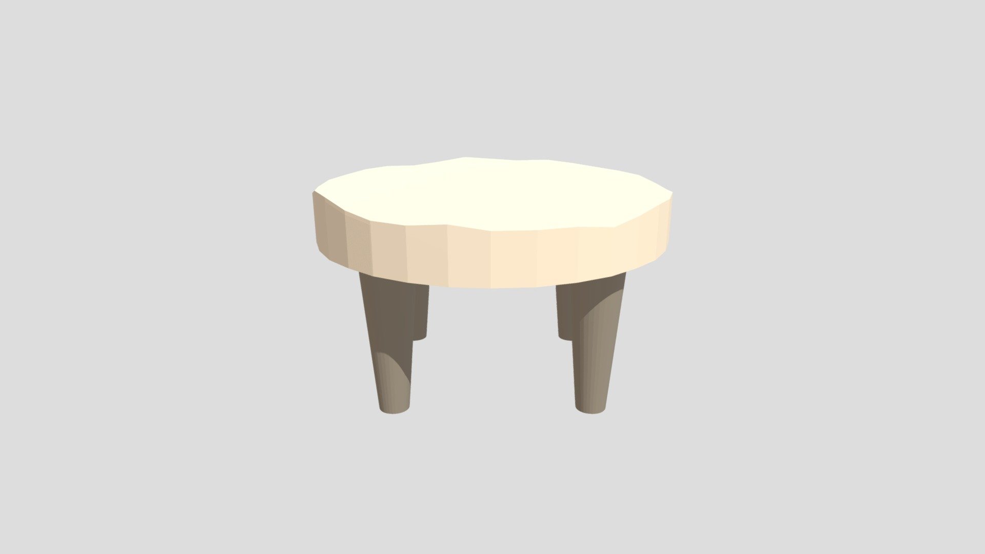 Stool Thing - 3D model by juss2186 [10a46b5] - Sketchfab