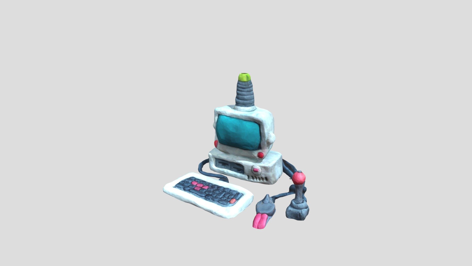 Classic Computer - Download Free 3D model by Edvard96 [10a4f99] - Sketchfab