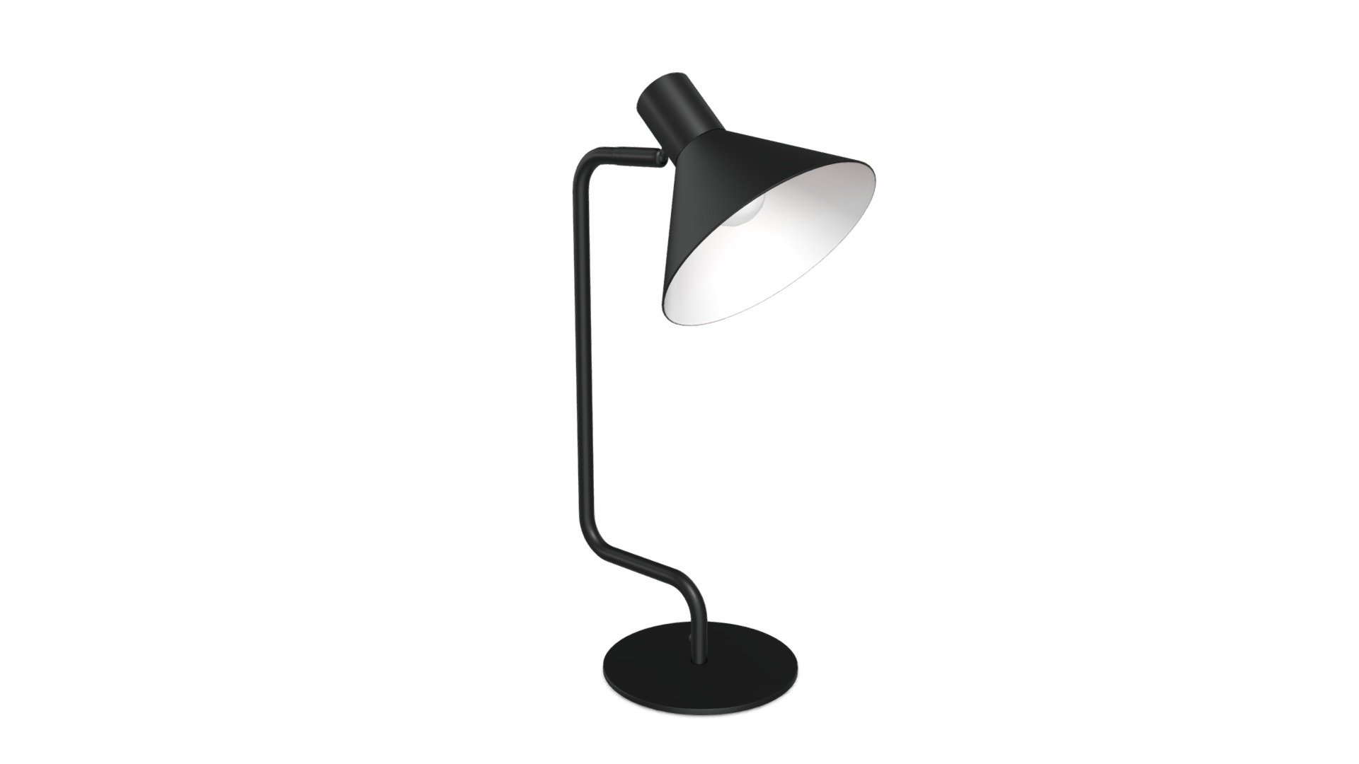 Truman Task Table Lamp, Matt Black - Download Free 3D model by MADE.COM (@made-it) [10a6222 ...