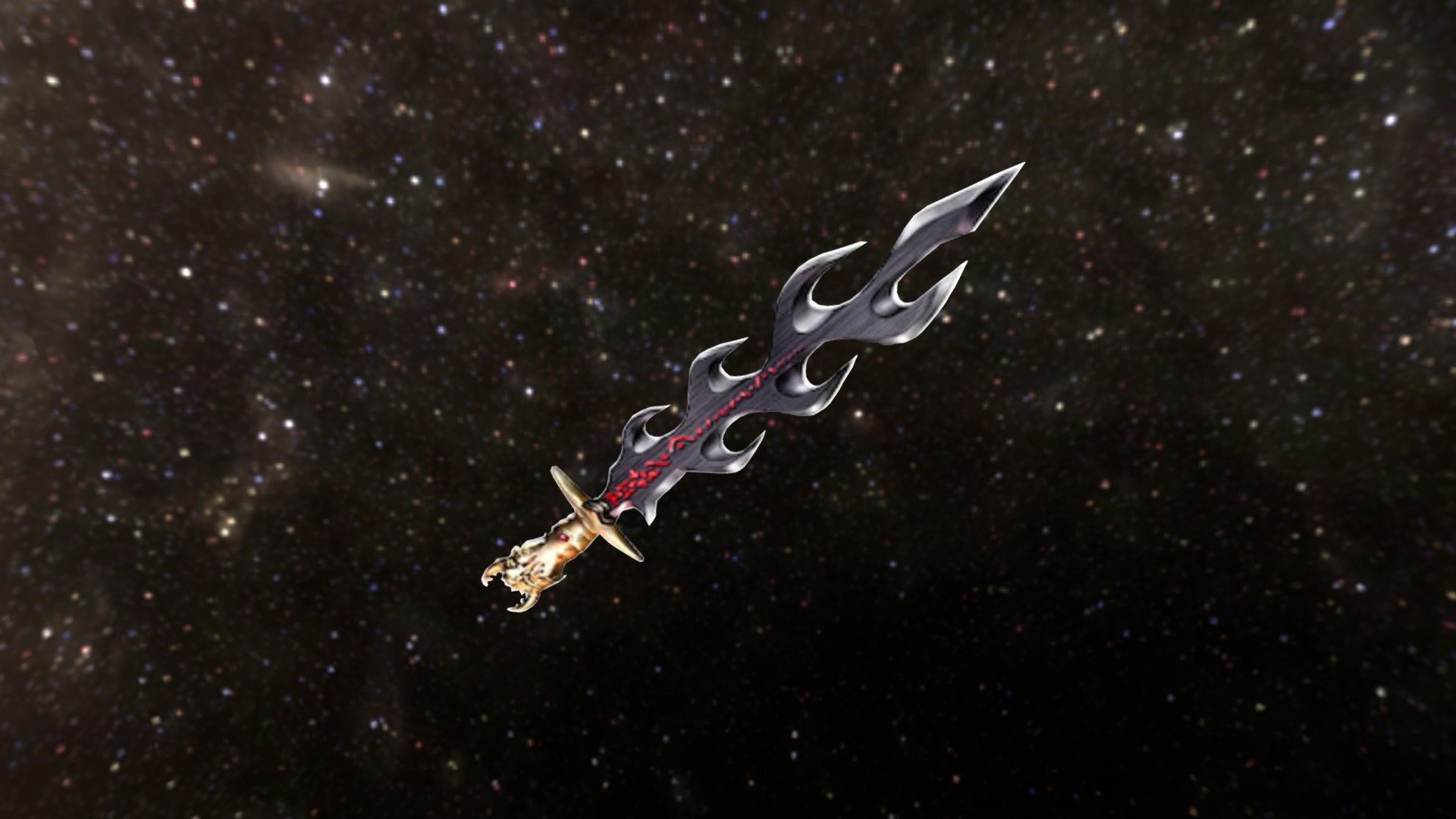The Dark Dragon Blade 3D Model - 3D model by Darth Fletcher ...