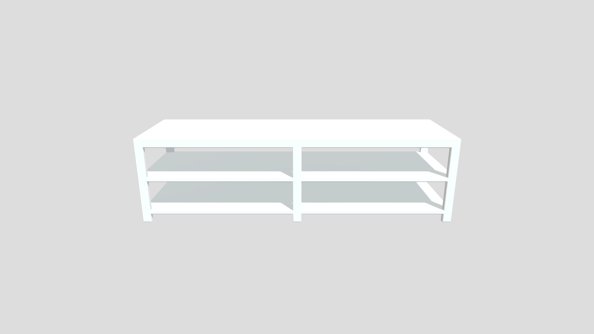 3D Printer single shelving rack - Download Free 3D model by SteveHind ...