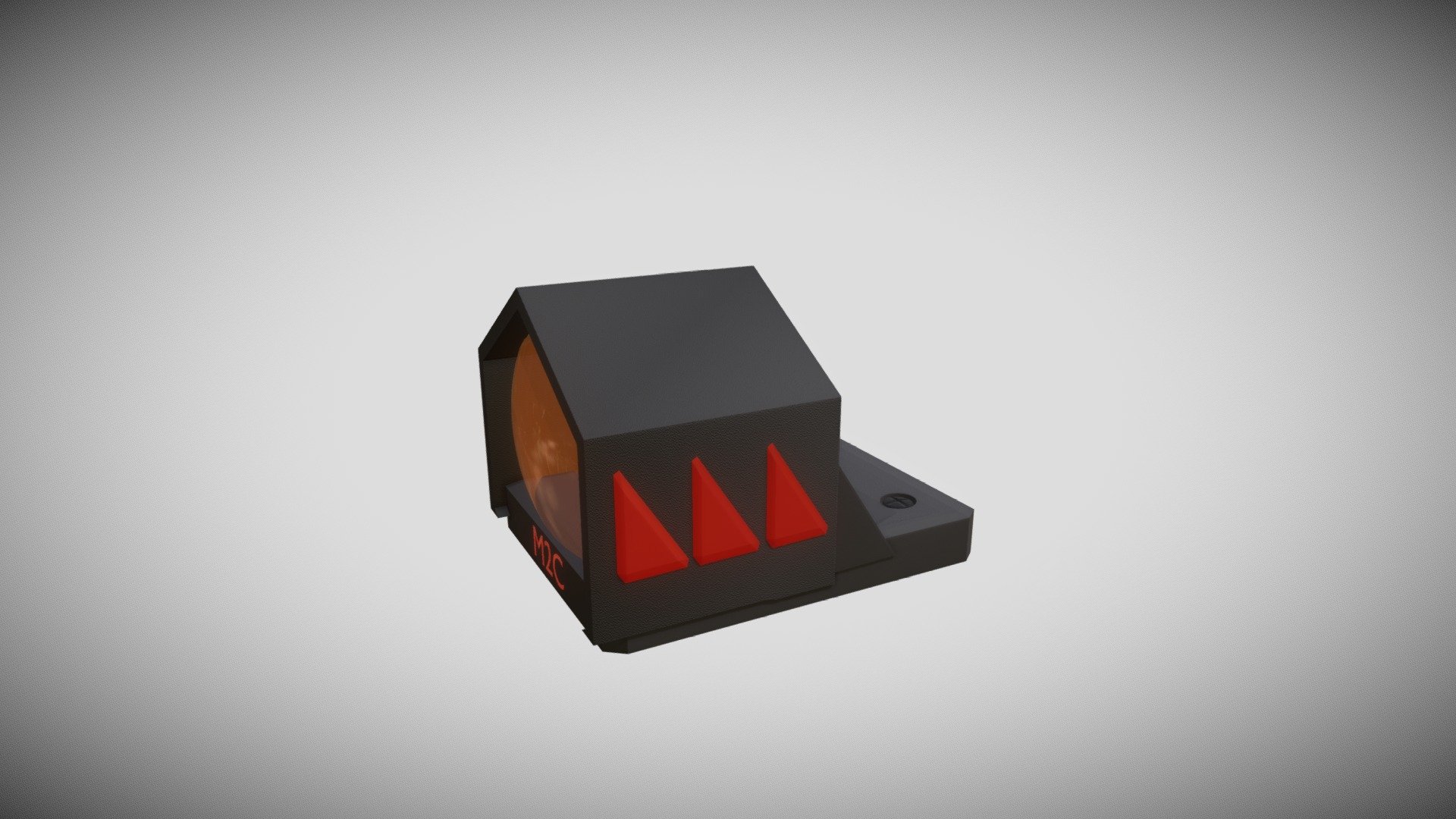 Red Dot Sight For Gun (LOW POLY) - Download Free 3D model by Mhew2 ...
