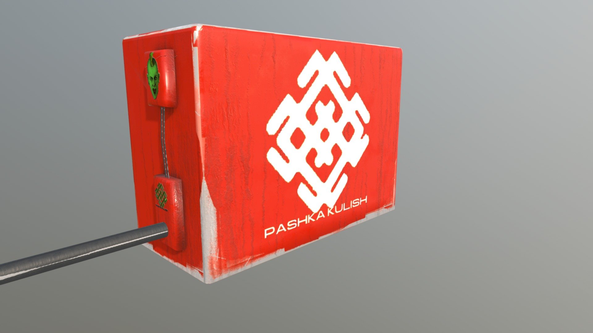 First Crazy Test Material - 3D model by animefunzone [10aa3eb] - Sketchfab
