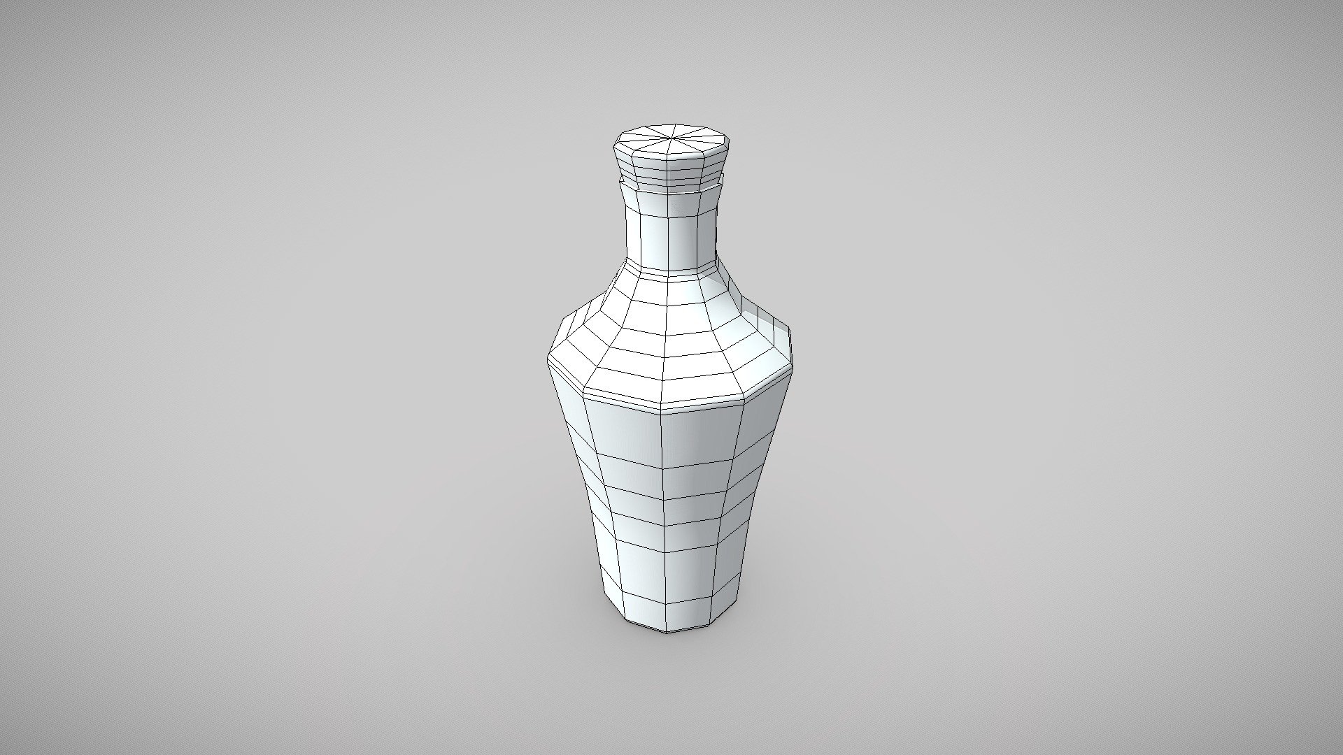 Untextured Glass Bottle - Download Free 3D model by SrgntBlitz [10ab38f ...