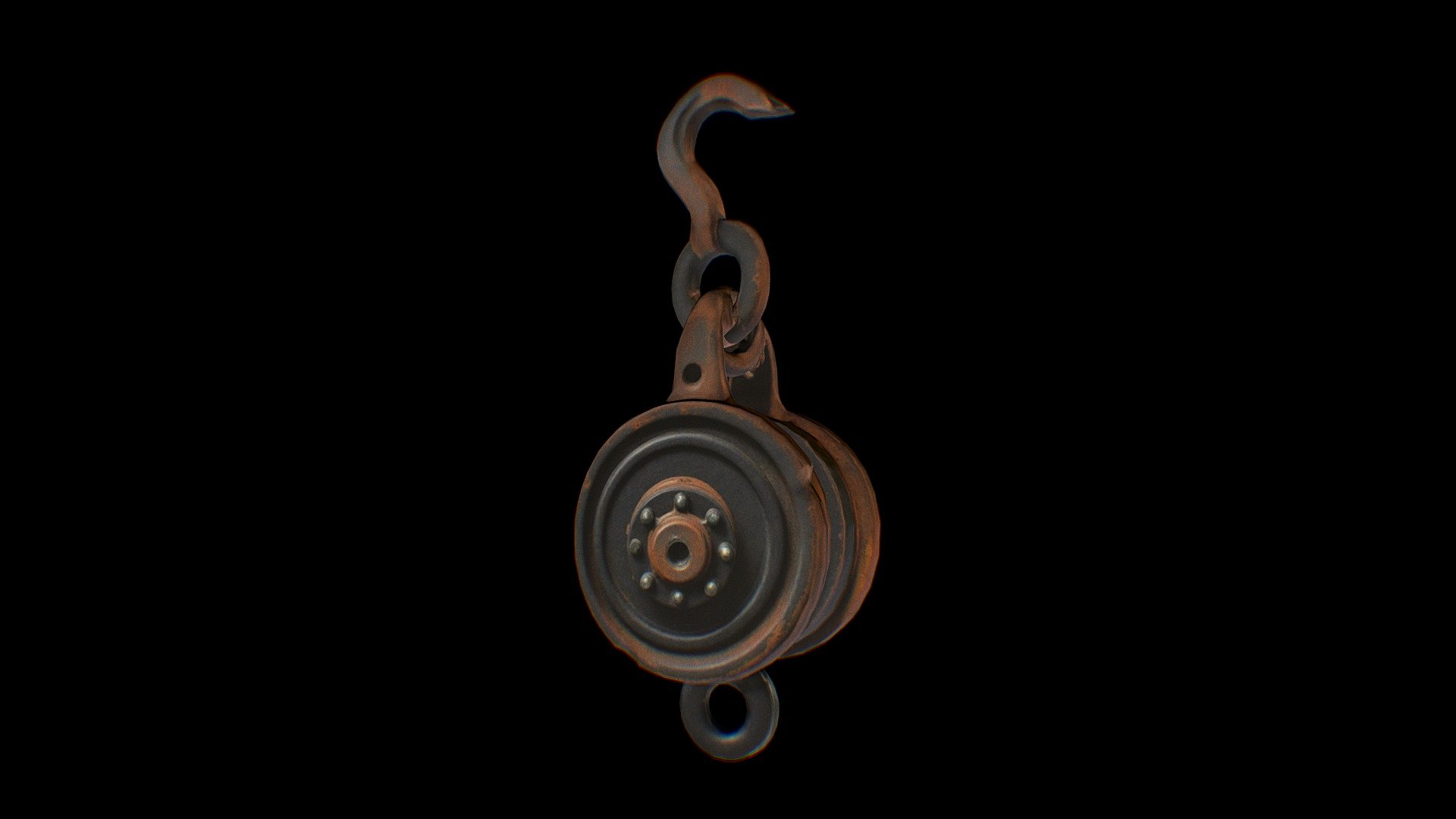 Nautical Pulley System 02 - rusty (Proops) - Download Free 3D model by ...